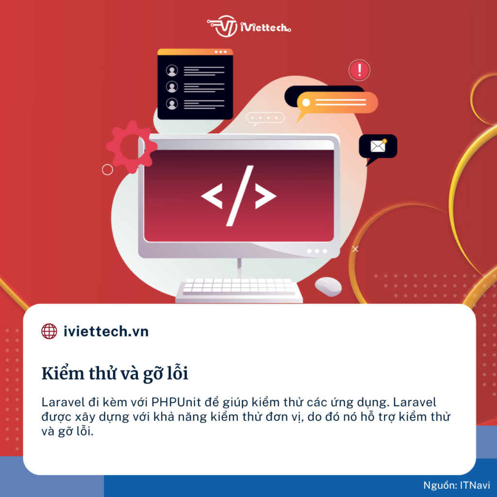 NHỮNG TÍNH NĂNG HỮU ÍCH CỦA LARAVEL - iViettech - iViettech