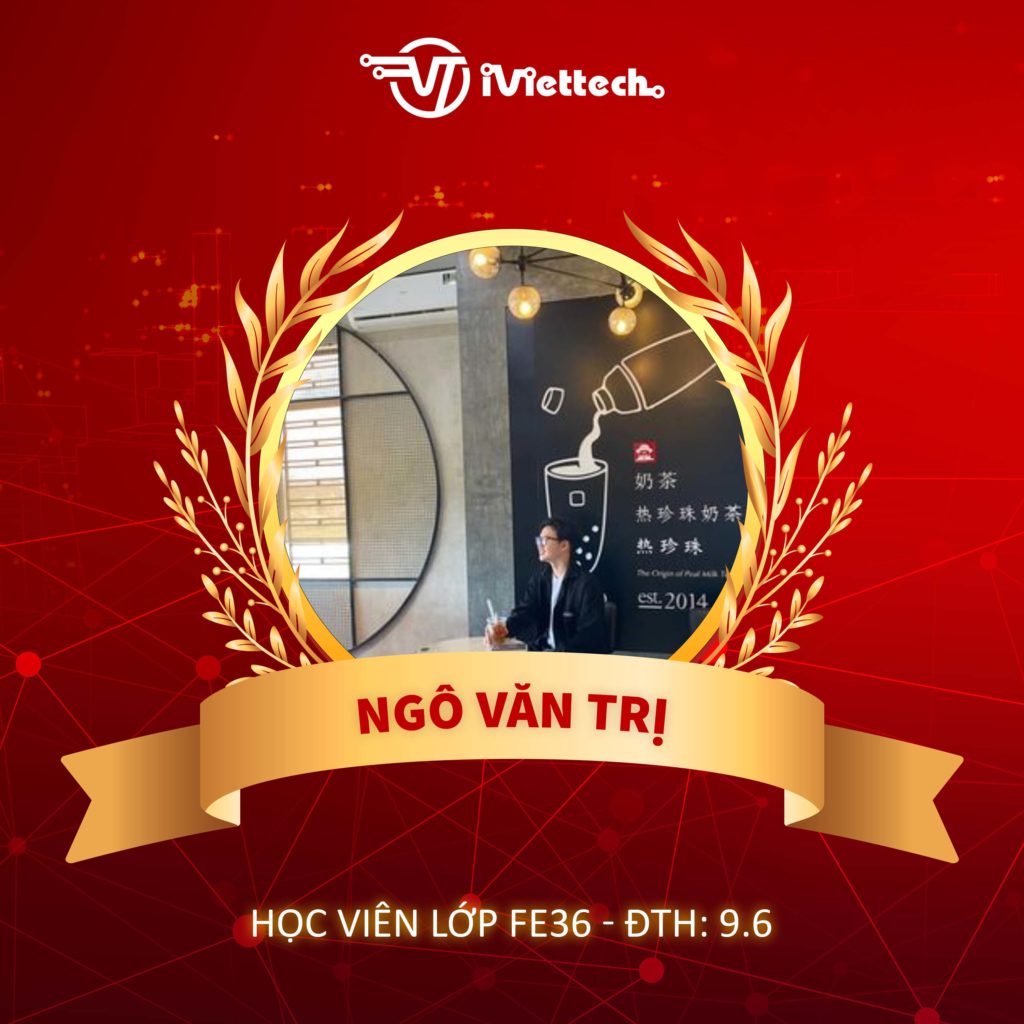 iViettech | BẢNG VÀNG HỌC VIÊN THÁNG 06/2023 - iViettech - iViettech